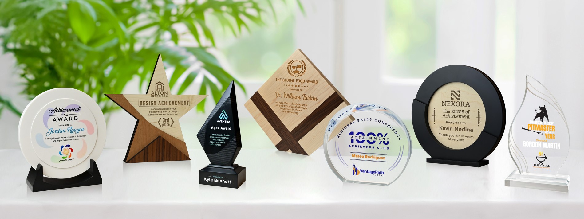 New awards examples